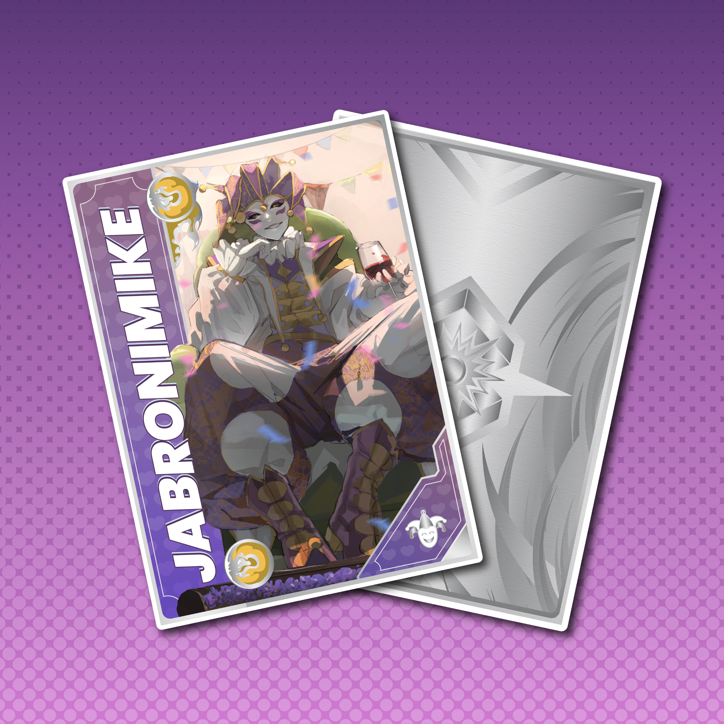 Jabroni Mike - Weebcon 2025 Metal Card – Horizons Merch