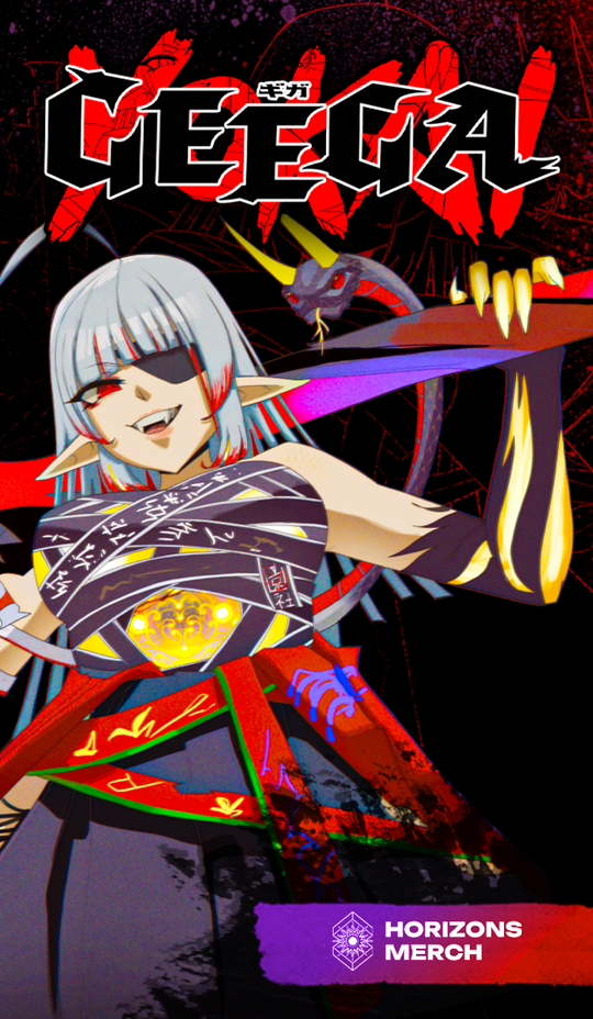 Yokai GEEGA Outfit Debut Officlal Merch – Horizons Merch